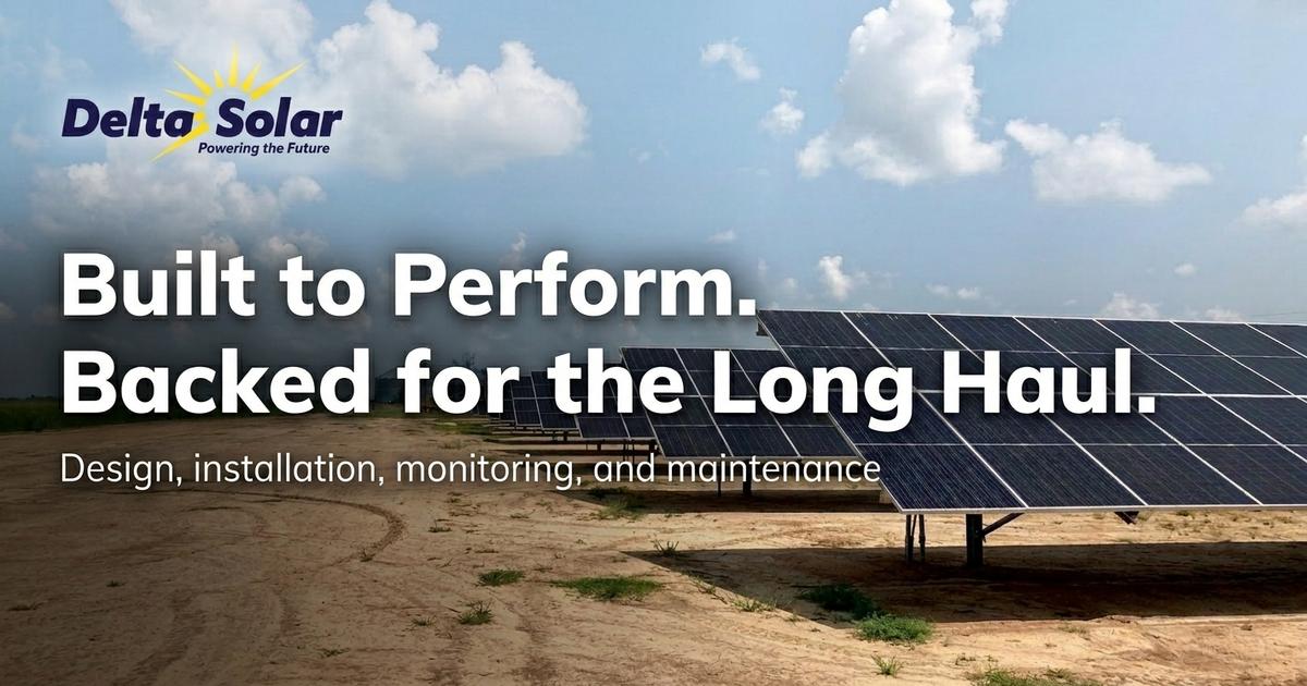 Commercial and Residential Solar in Arkansas | Delta Solar